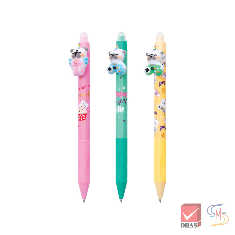Quantum Gel Pen Erasable EG04 Blue 0.5 (Mixed) 1 Pcs. | Shopee Philippines