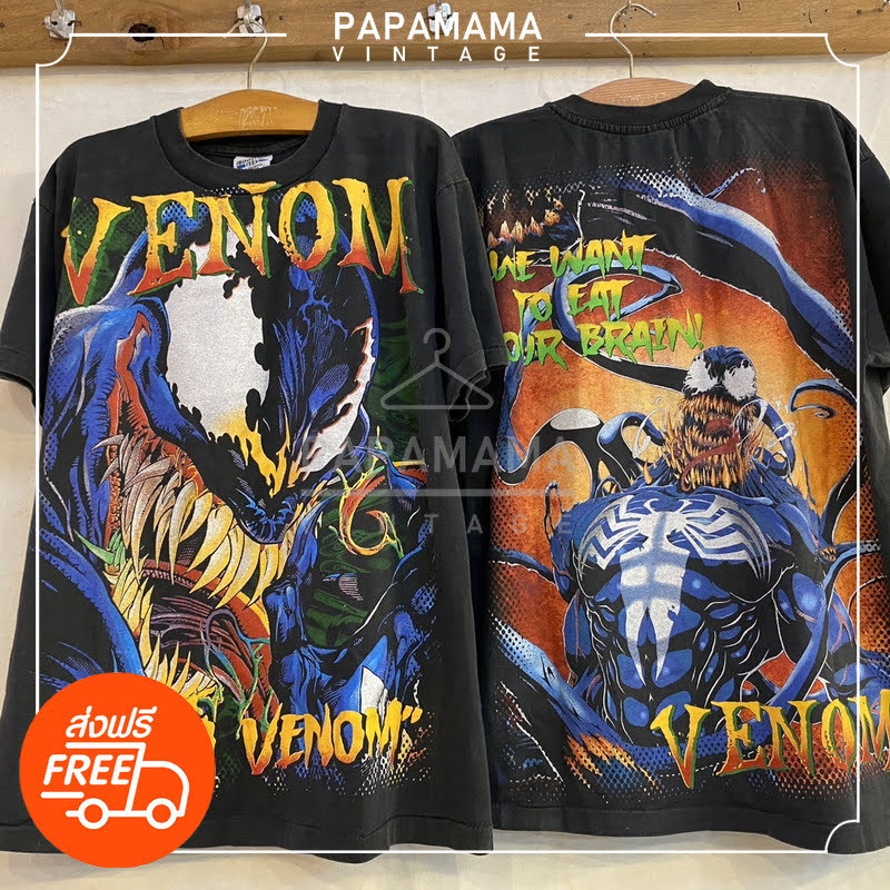 [VENOM] I AM VENOM BIO Bootleg Label Authentic Big Screen vintage shirt ...