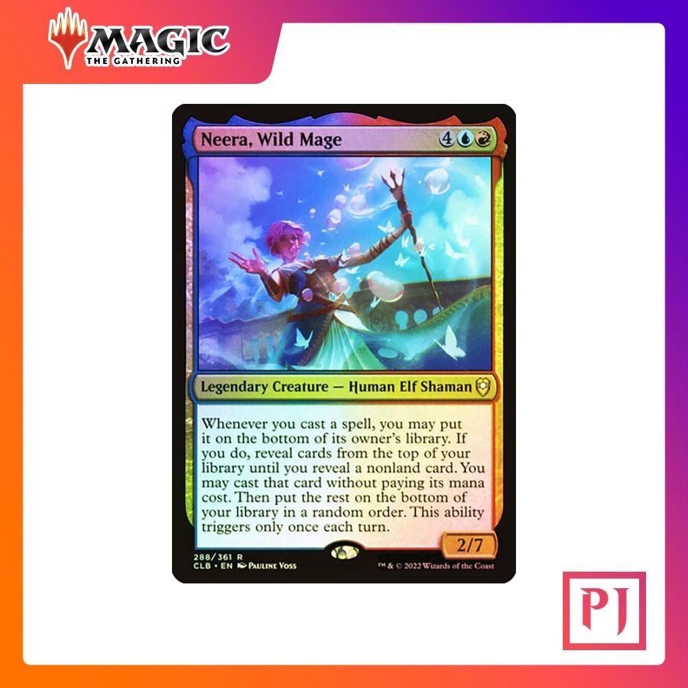 [MTG] Neera Wild Mage [CLB] [MULTI] [RARE] [FOIL] [ENG] (Magic Card ...