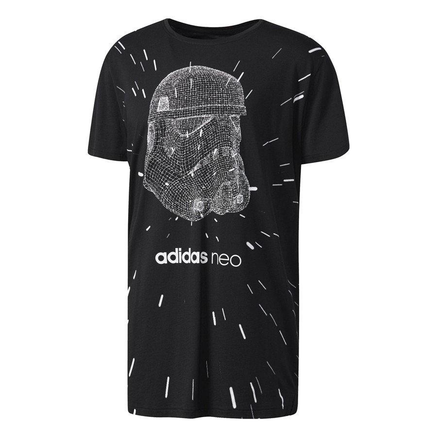 [See The Code At The Storefront] adidas Neo X SW T-Shirt Star Wars Tee ...