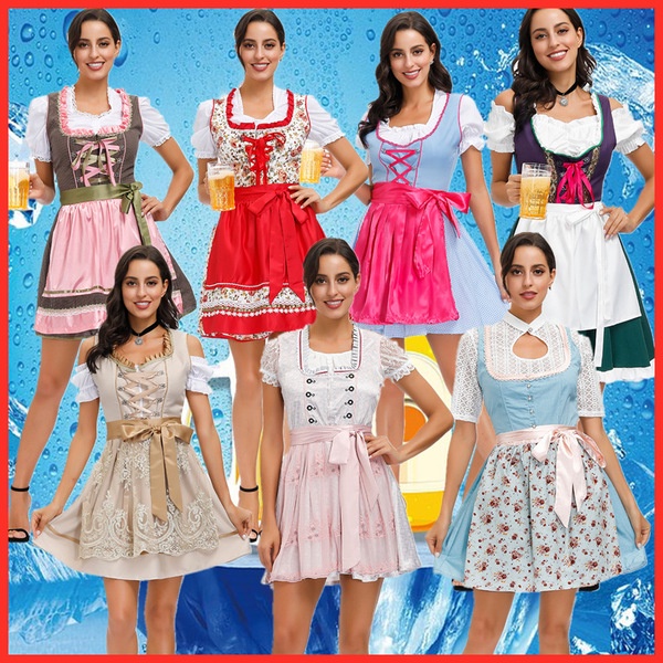 Bavarian Costume German Munich Dark Beer Festival Stage Performance ...