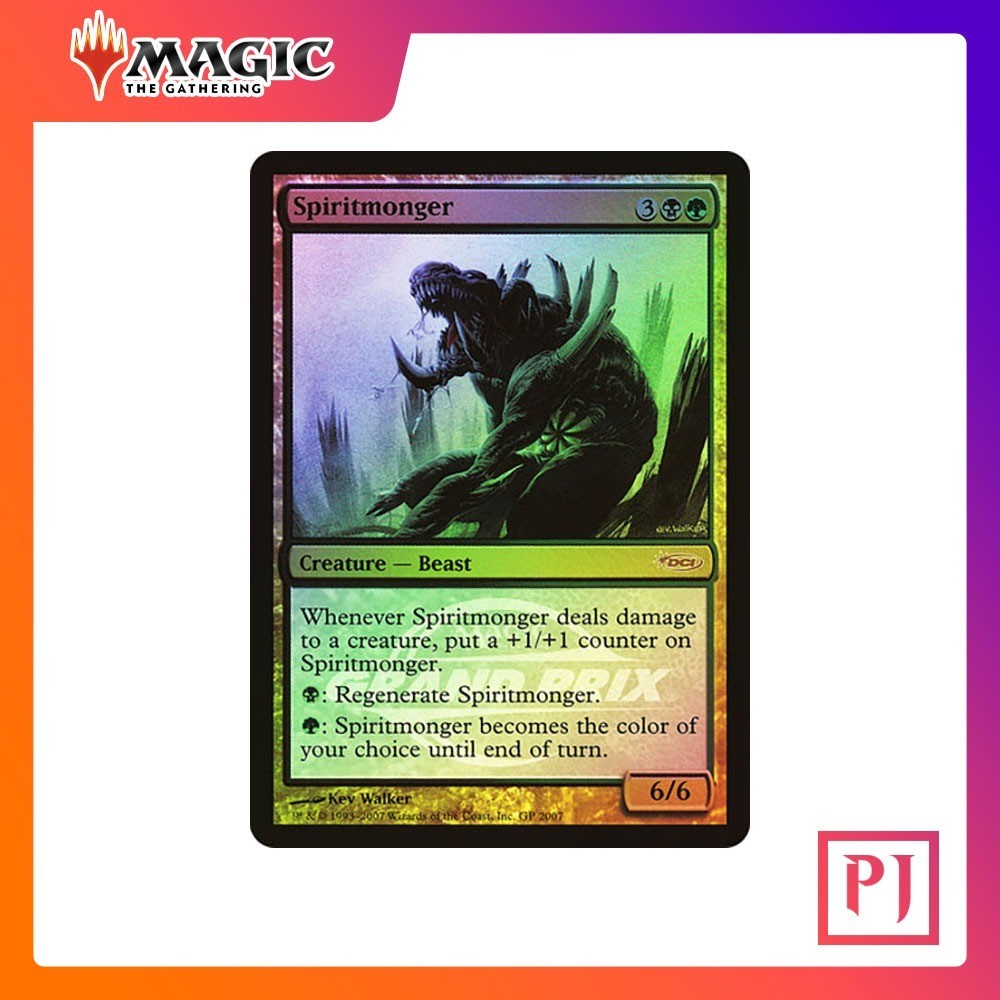 [MTG] Spiritmonger (Grand Prix) [PRM] [MULTI] [RARE] [FOIL] [ENG ...