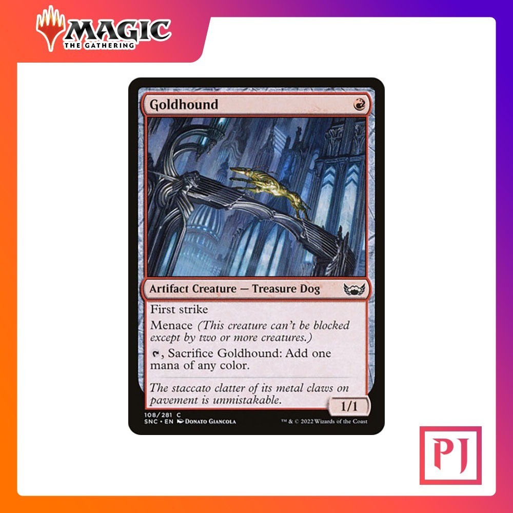 [MTG] Goldhound [SNC] [RED] [COMMON] [NORMAL] [ENG] (Magic Card/Magic ...