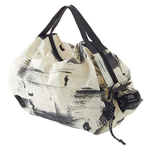 MARNA Shupatto Packable Bag 8L/White Birch with Zipper Eco Foldable ...