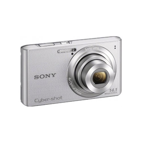 SONY Cyber-shot W610 (14.1 million CCD/optical x4) Silver DSC-W610/S ...
