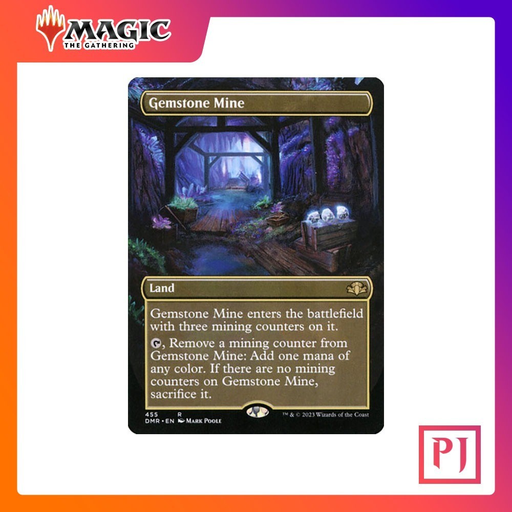 [MTG] Gemstone Mine (Borderless) [DMR] [LAND] [RARE] [NORMAL] [ENG ...