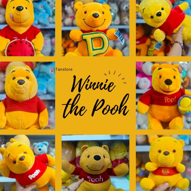 Many Types Of winnie the pooh&Friends Plush Toys | Shopee Philippines
