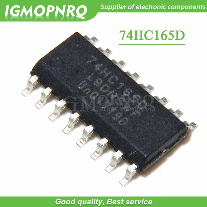 10pcs 74HC165D 74HC165 SN74HC165D SOP-16 Counter Shift Registers 8-Bit Parallel-Load new ...