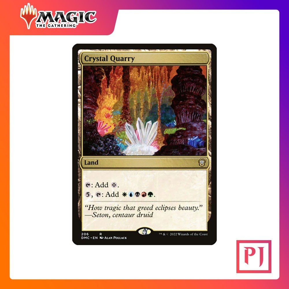 [MTG] Crystal Quarry [DMC] [LAND] [RARE] [NORMAL] [ENG] (Magic Card ...