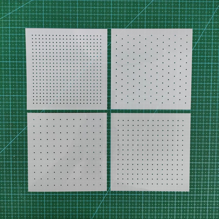 Yixi Sashiko Embroidery Drawing Soft Ruler Drawing Dot Pattern Ruler ...