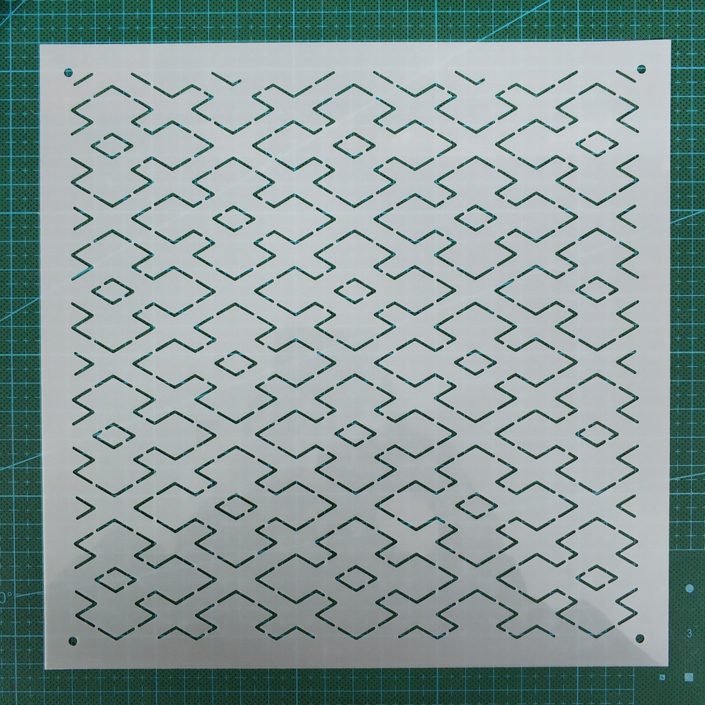 Yixi Sashiko Embroidery Template Creative Geometric Pattern Drawing ...