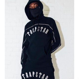 New Style Trapstar White Gray Black Towel Embroidered Long-Sleeved ...