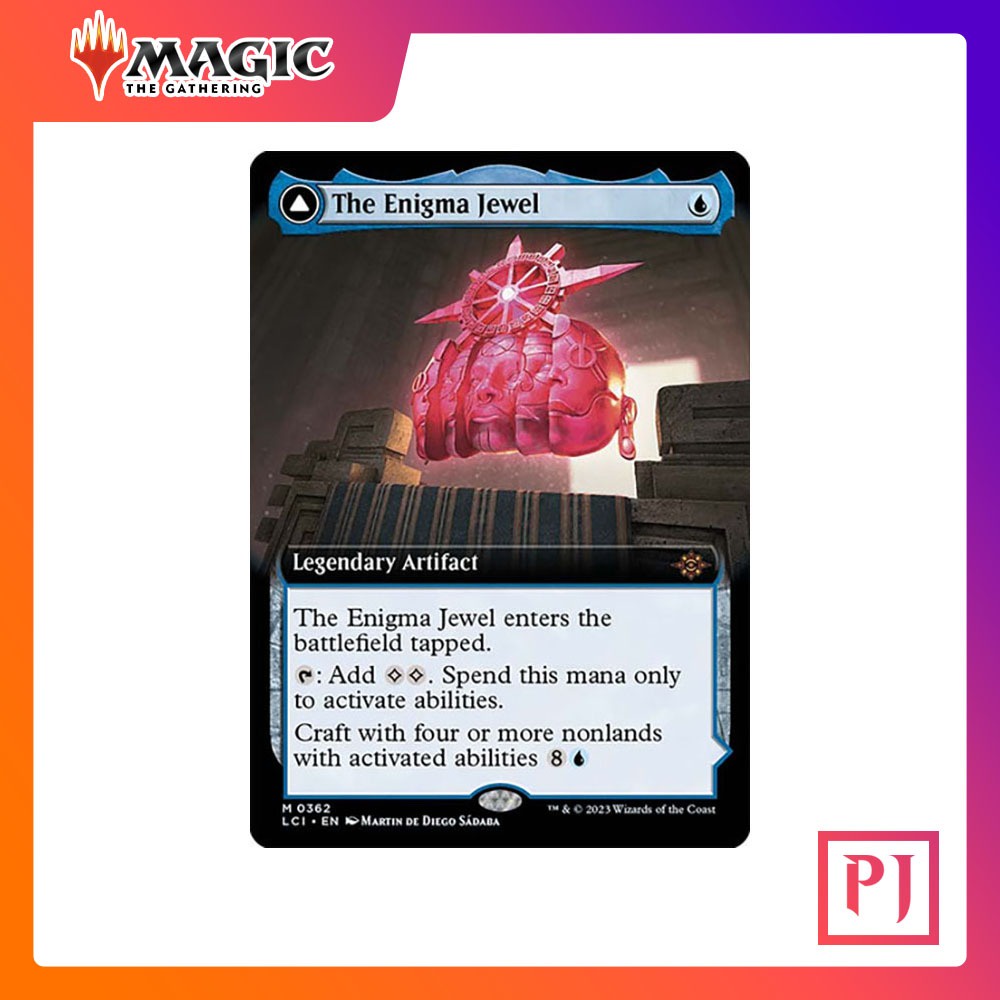 [MTG] the Enigma Jewel (Extended Art) [LC1] [BLUE] [MYTHIC] [NORMAL ...