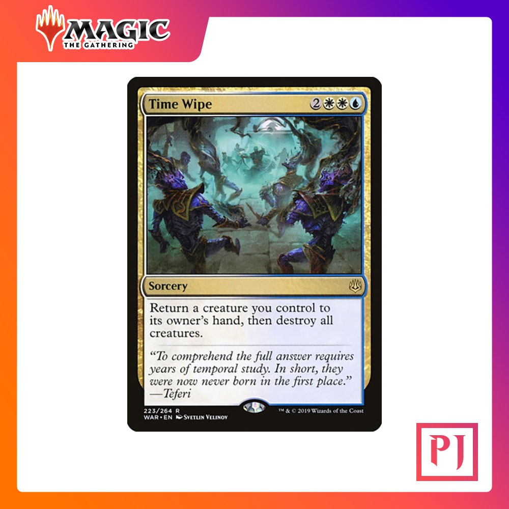 [MTG] Time Wipe [WAR] [MULTI] [RARE] [NORMAL] [ENG] (Magic Card/Magic ...