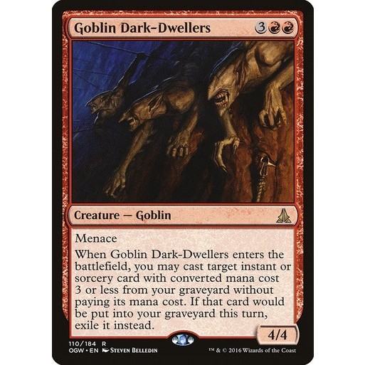 [MTG] Goblin Dark-Dwellers [OGW] [RED] [RARE] [NORMAL] [ENG] (Magic ...