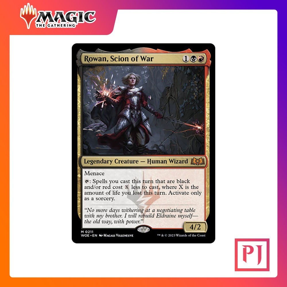 [MTG] Rowan Scion of War [WOE] [MULTI] [MYTHIC] [NORMAL] [ENG] (Magic ...