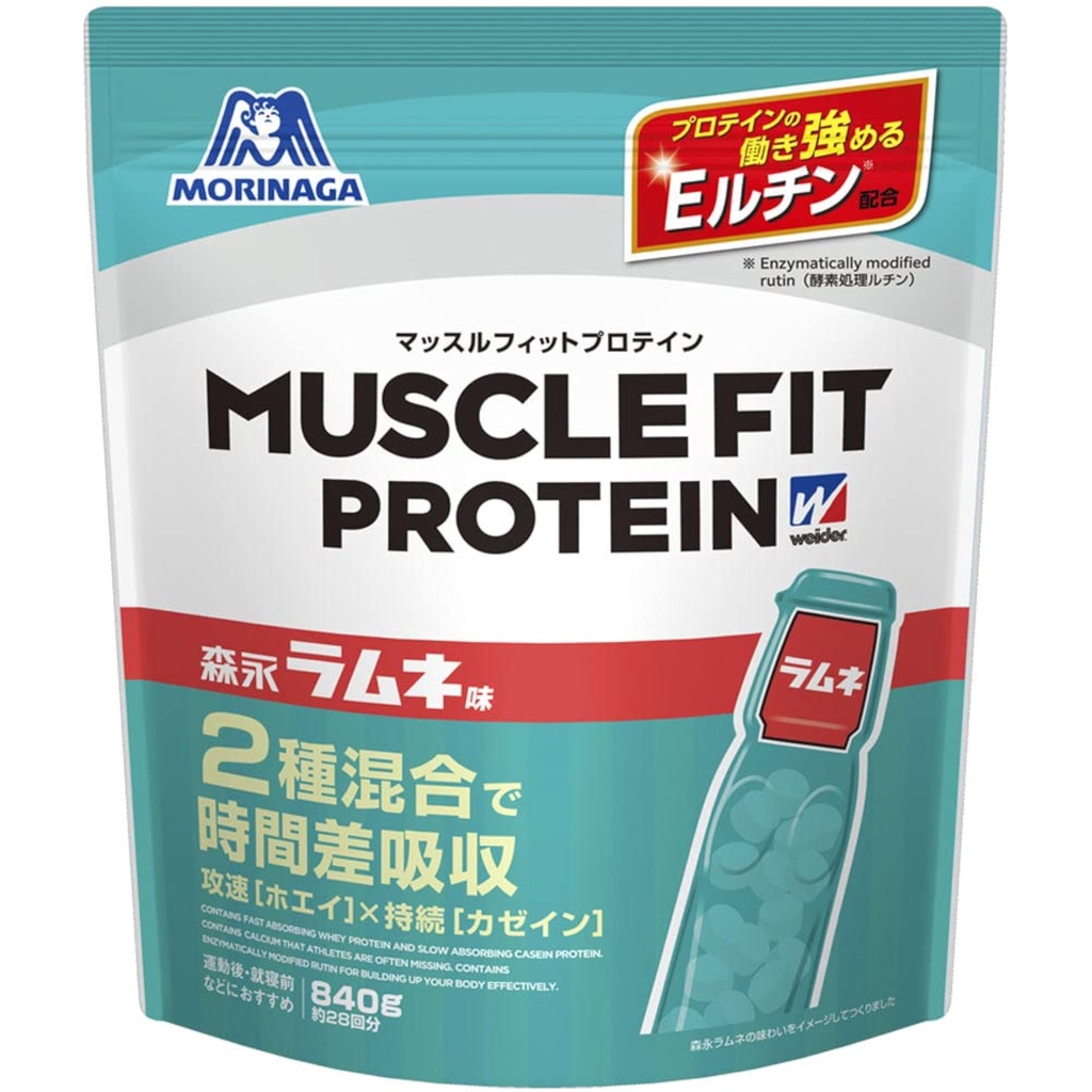 Made in Japan Morinaga Muscle Fit Protein Morinaga Ramune Flavor 840g ...