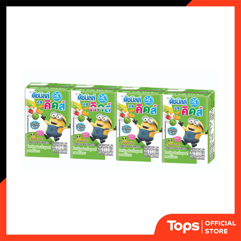 Dutch Mill Kids Drinking Yoghurt Uht Milk Mixed Fruits 90ml Pack 4 ...