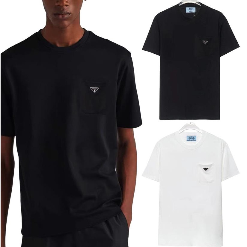 New Style ** PA88PA ** Pure Cotton New Style Chest Pocket Triangle Logo ...