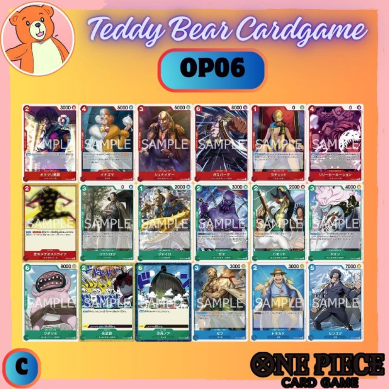 One Piece Card Game OP06:Wings of Captain Level C | Shopee Philippines