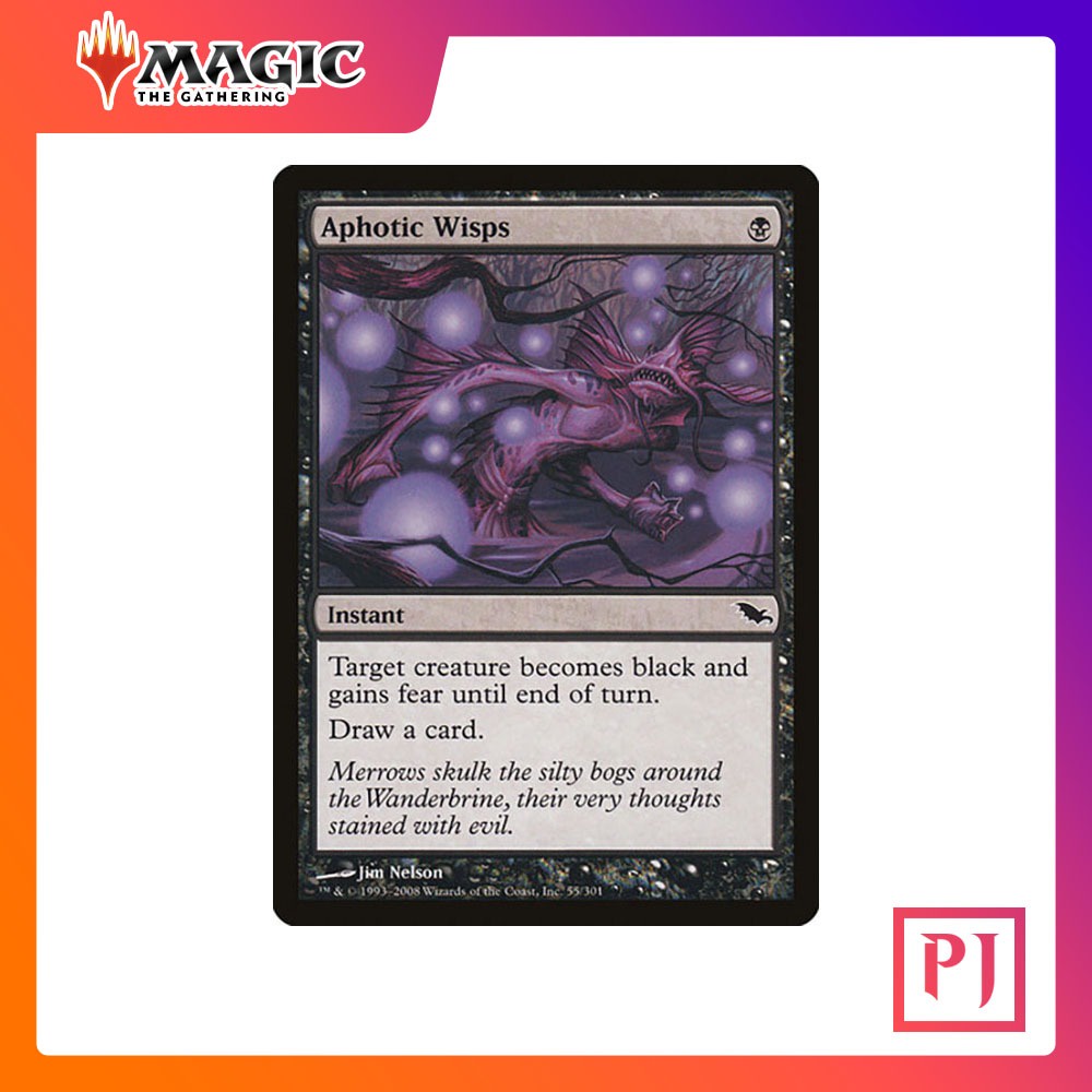 [MTG] Aphotic Wisps [SHM] [BLACK] [COMMON] [NORMAL] [ENG] (Magic Card ...