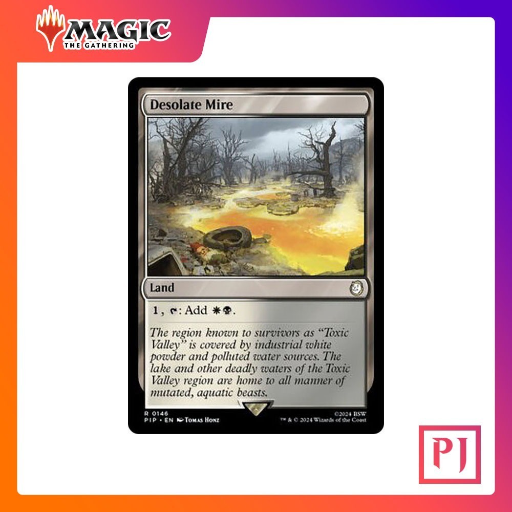 [MTG] Desolate Mire-Fallout Commander [PIP] [LAND] [RARE] [NORMAL] [ENG ...