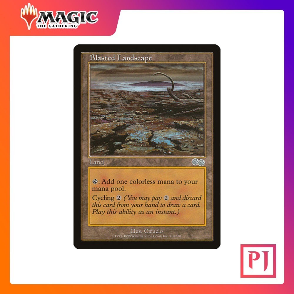 [MTG] Blasted Landscape [UZG] [LAND] [UNCOM] [NORMAL] [ENG] (Magic Card ...
