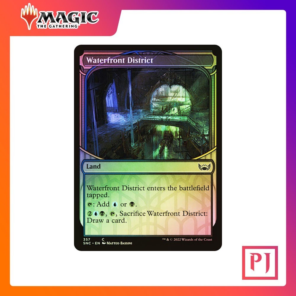 [MTG] Waterfront District (Showcase) [SNC] [LAND] [COMMON] [FOIL] (ENG ...