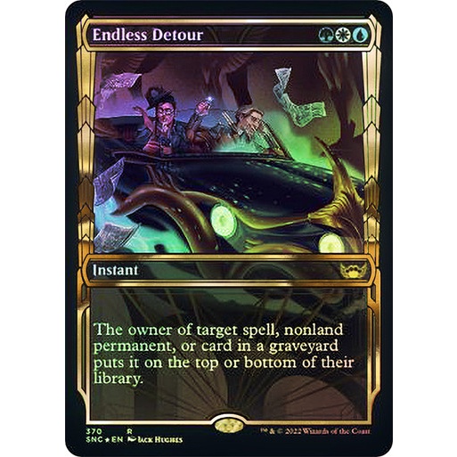 [MTG] Endless Detour (Showcase) (Gilded FOIL) [SNC] [MULTI] [RARE ...