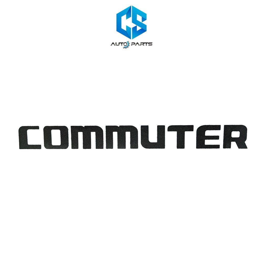 COMMUTER Sticker-TOYOTA (Attached To Cover) | Shopee Philippines
