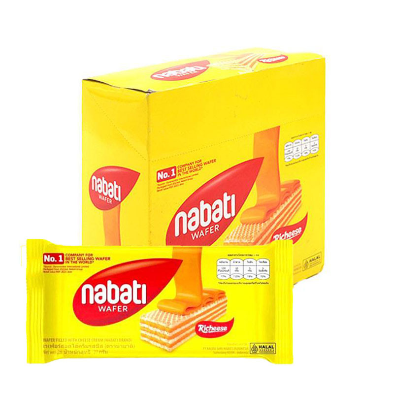 NABATI Wafer Cheese Cream 27g x 12 (NABATI 27 Gx 12) | Shopee Philippines