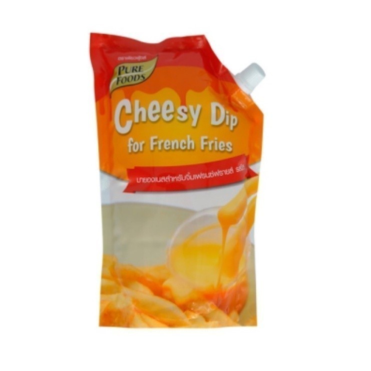 PURE FOODS Cheese Flavour Mayonnaise Dipping French Fries 1 kg. Cheesy ...