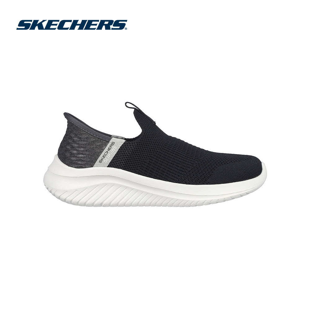 Skechers Boy Ultra Flex 3.0 Shoes-403844L-BKW-Air-Cooled Memory Foam ...