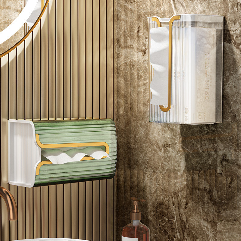 Wall-Mounted Tissue Box U Shape For Masks Paper In The Kitchen Bathroom ...
