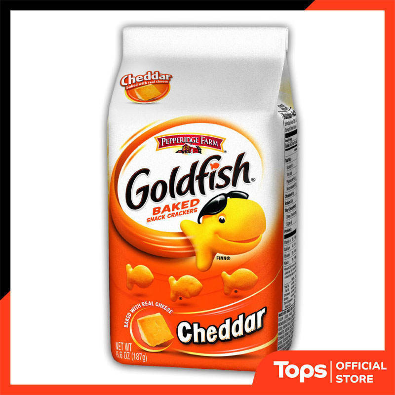PEPPERIDGE FARM Pepperridge Gold Fish Cheddar Beck Crackers Cheese ...