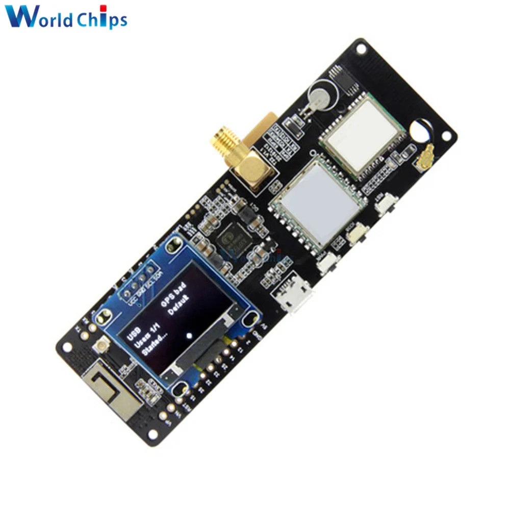 ESP32 WiFi Bluetooth Module LoRa GPS NEO-6M SMA With 0.96inch OLED Display 433/868/915/923mhz ...