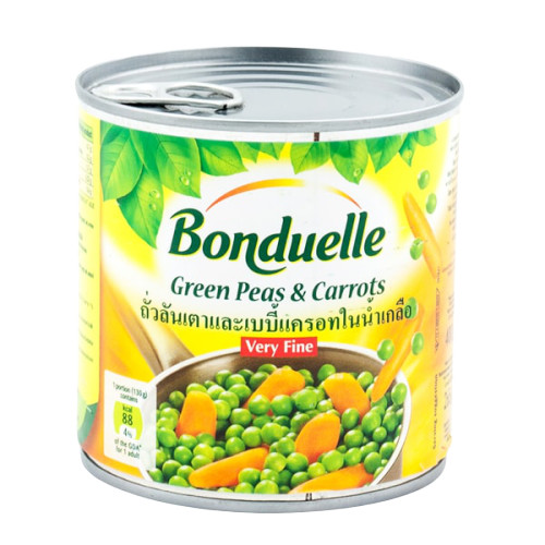 Bonduelle Peas & Small Carrots In Brine Baby Carrot 400G | Shopee ...