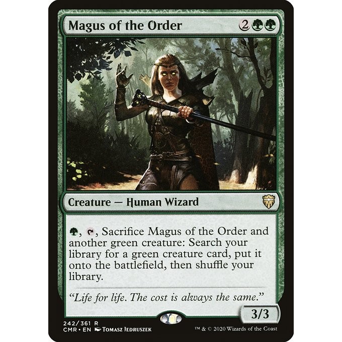 [Commander Legends]-[CMR]-(R) -[Magus of the Order]-[2020] | Shopee ...