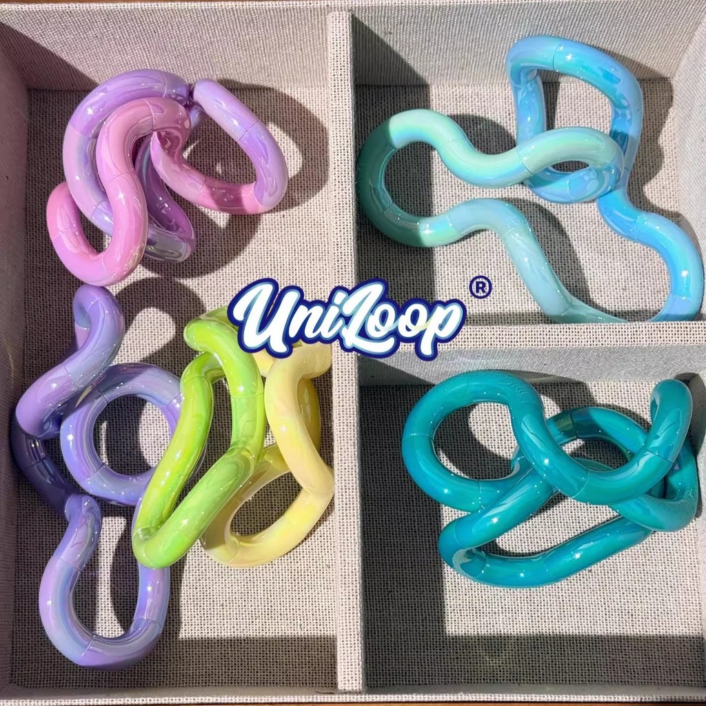 In Stock Uniloop Mixed Series Reduce Pressure Tangle Practice Finger ...