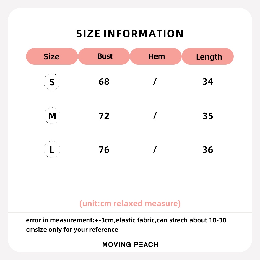 MOVING PEACH Crop Top Yoga Skinny Padded Short-sleeved Fitness Training ...