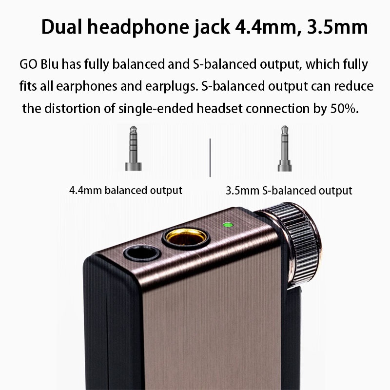 IFi GO blu | Portable Bluetooth 5.0 headset amplifier, HD decoder, with ...