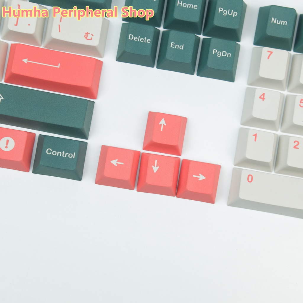 Humha Kaiju R1 keycap 140 keys PBT material Dye-Sublimation Cherry profile Mechanical Keyboard ...