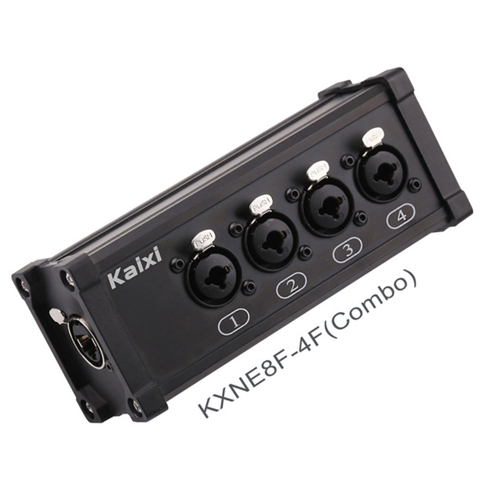 XLR Audio Snake 4 Channel 3 Pin Multi Network Breakout for Stage and ...