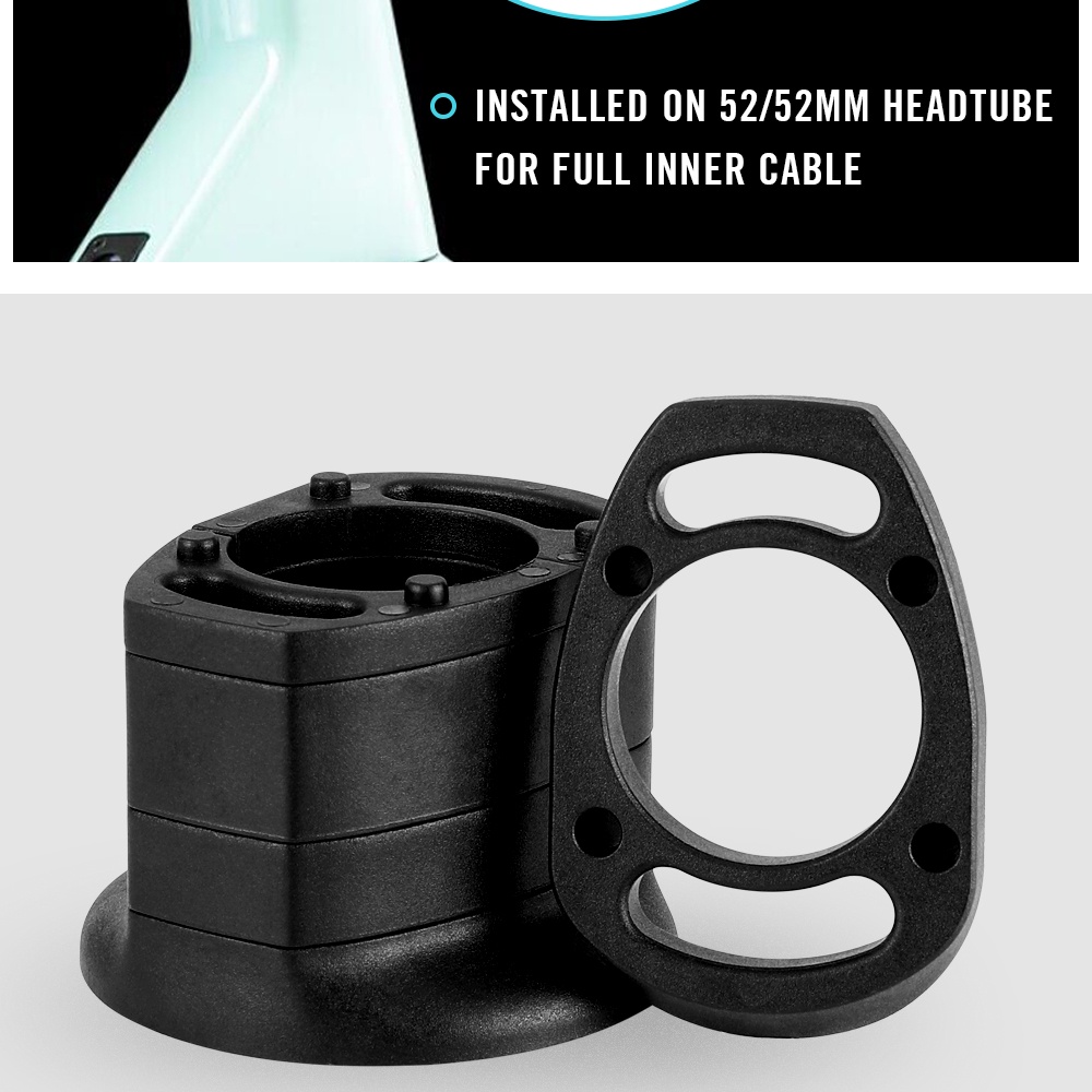 Aerodynamic Bicycle Handlebar Spacer Road MTB bike intergrated Aero ...