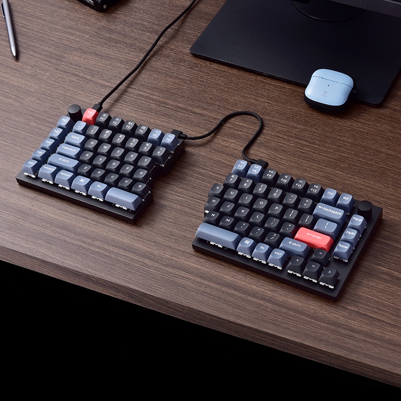 【Available in stock】Keychron Q11 Split custom wired mechanical keyboard ...