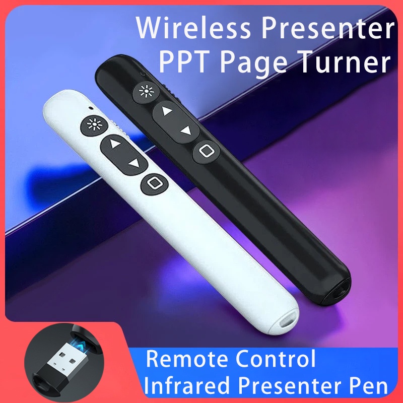 Wireless PPT Remote Control Flipping Pen Office Software 100m Remote ...