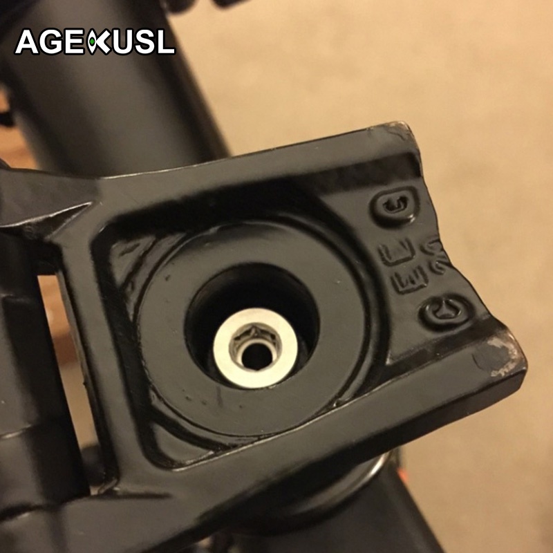 AGEKUSL Bike Head Tube Stem Bolt Titanium Screw Use For Brompton ...