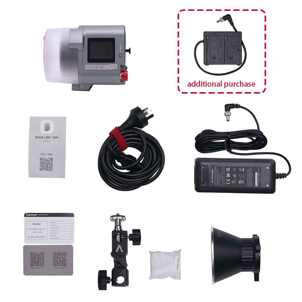 Aputure Amaran COB 60x 60D S series Bi-Color LED Video Light Studio LED ...