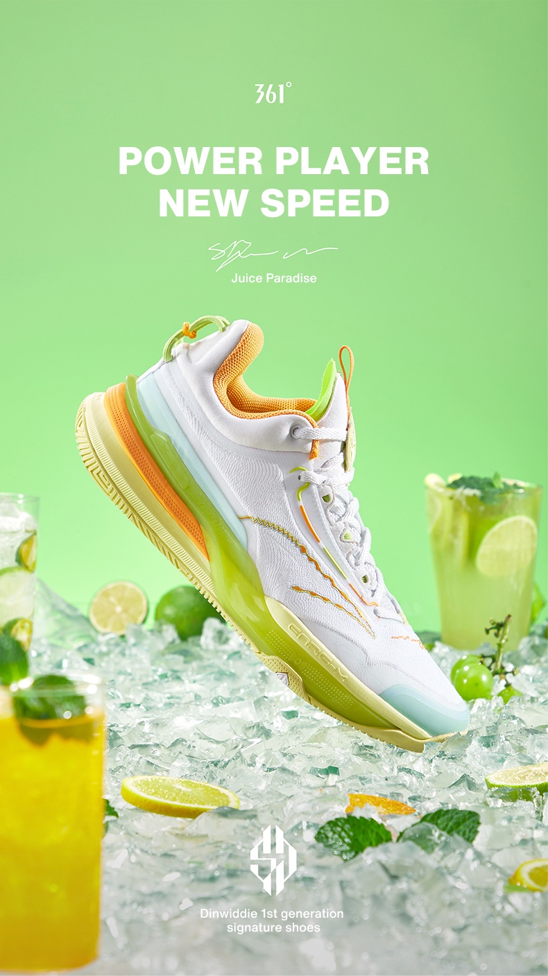 361 Degrees Dvd Dinwiddie 1.0 Signature Men Basketball Shoes Defender ...