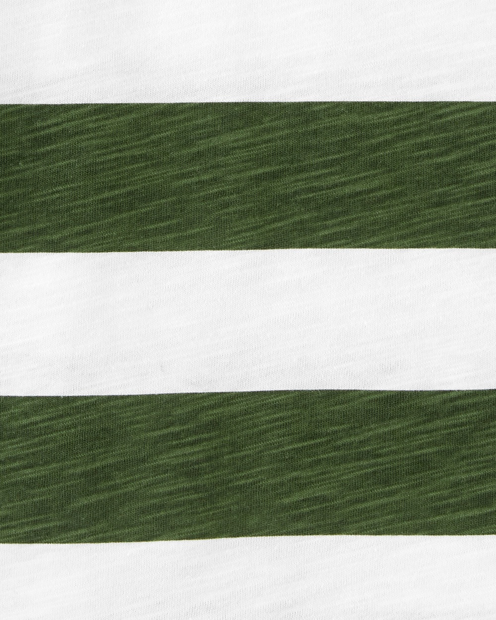 CARTER'S HENLEY GREEN WHITE Boy Stripe Short Sleeve T-Shirt L10 ...